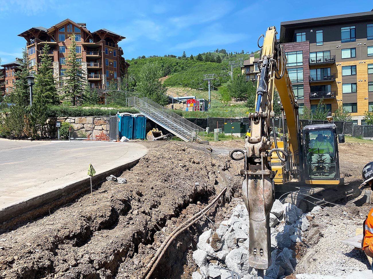 Groundbreaking for Sunrise Gondola at Canyons Village